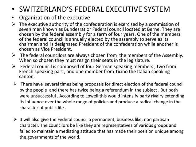 Plural executive system | PPTX | Civic affairs | Politics