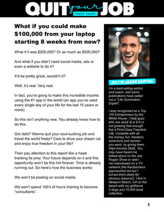 Qiut Your Job - Jason Capital | PDF