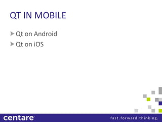 Building Cross-Platform Apps using Qt and Qyoto | PPT