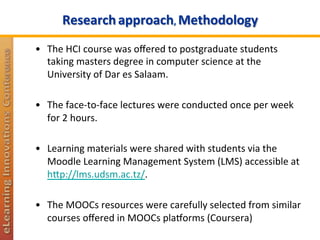 Using moocs to enrich computer science delivery at the university of ...