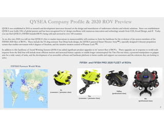 QYSEA- Product Overview | PPT