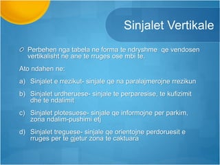 Projekt qytetari sinjalistika rrigore | PPT