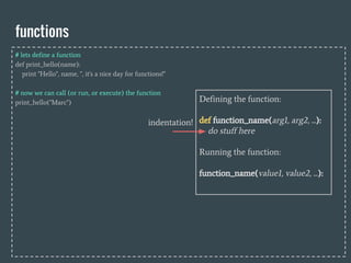 Class 7a: Functions | PDF