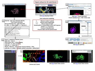 IB Chemistry on ICT, 3D software, Jmol, Rasmol and Pymol for Internal ...