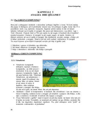 Detyre Kursi - Shkrim akademik - Green Computing | DOCX