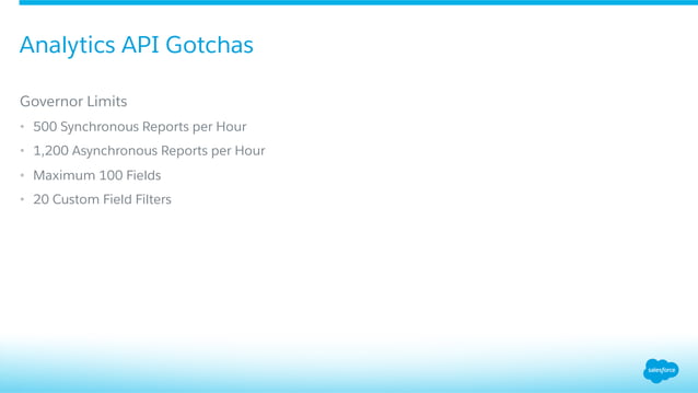 Visualize Your Data with Salesforce Analytics API and D3 | PPT