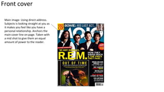 Cover music analysis final | PPTX | Desktop Publishing | Computer ...