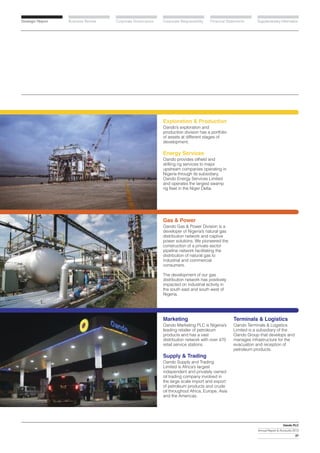 Oando plc annual report 2013 | PDF
