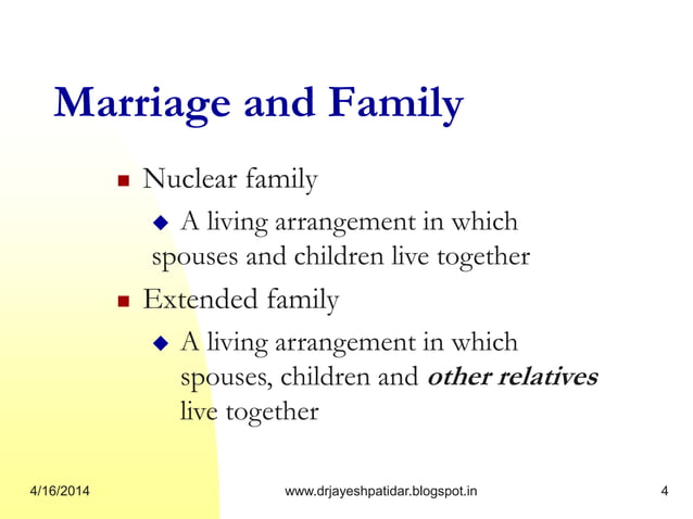 Marriage & family | PPT