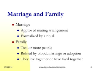 Marriage & family | PDF