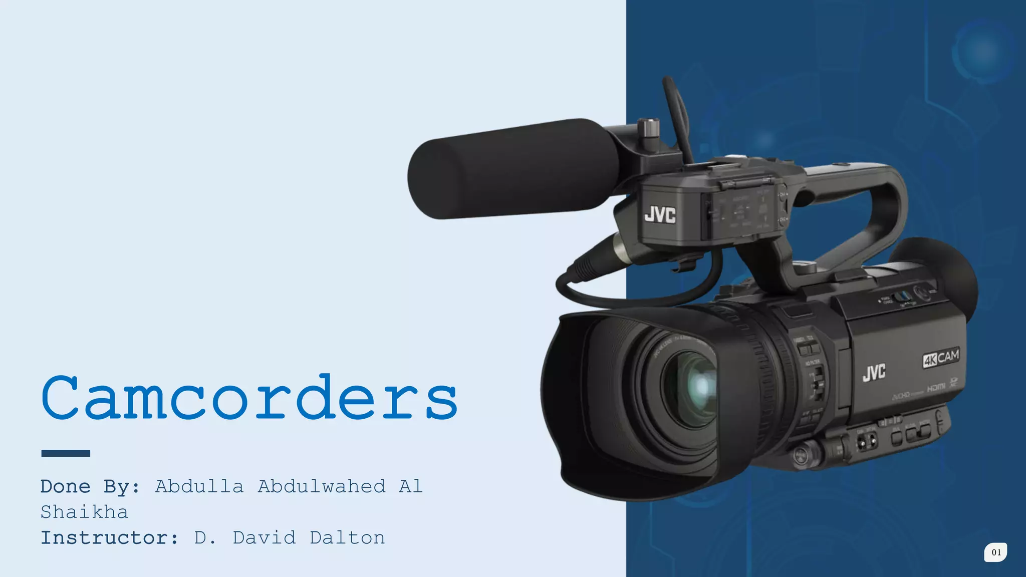 Camcorders | PPTX