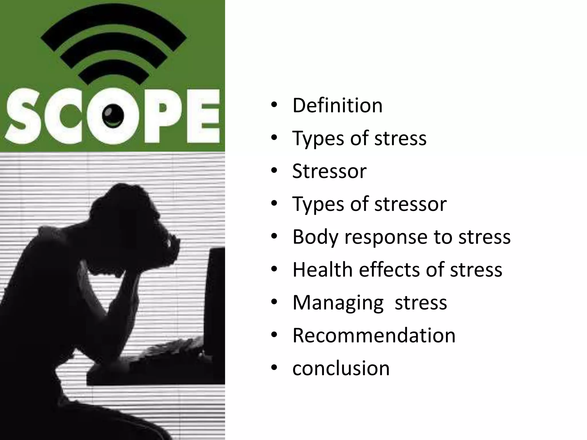 Stress and Health | PPTX