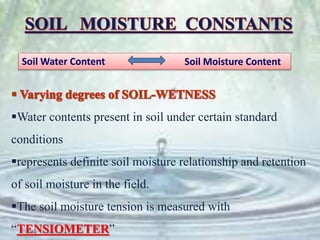 R 12013(ssc-411)-soil moisture constants,soil-water movement ...