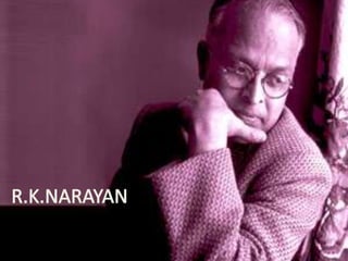 R.K.Narayan's life span journey as a writer | PPTX