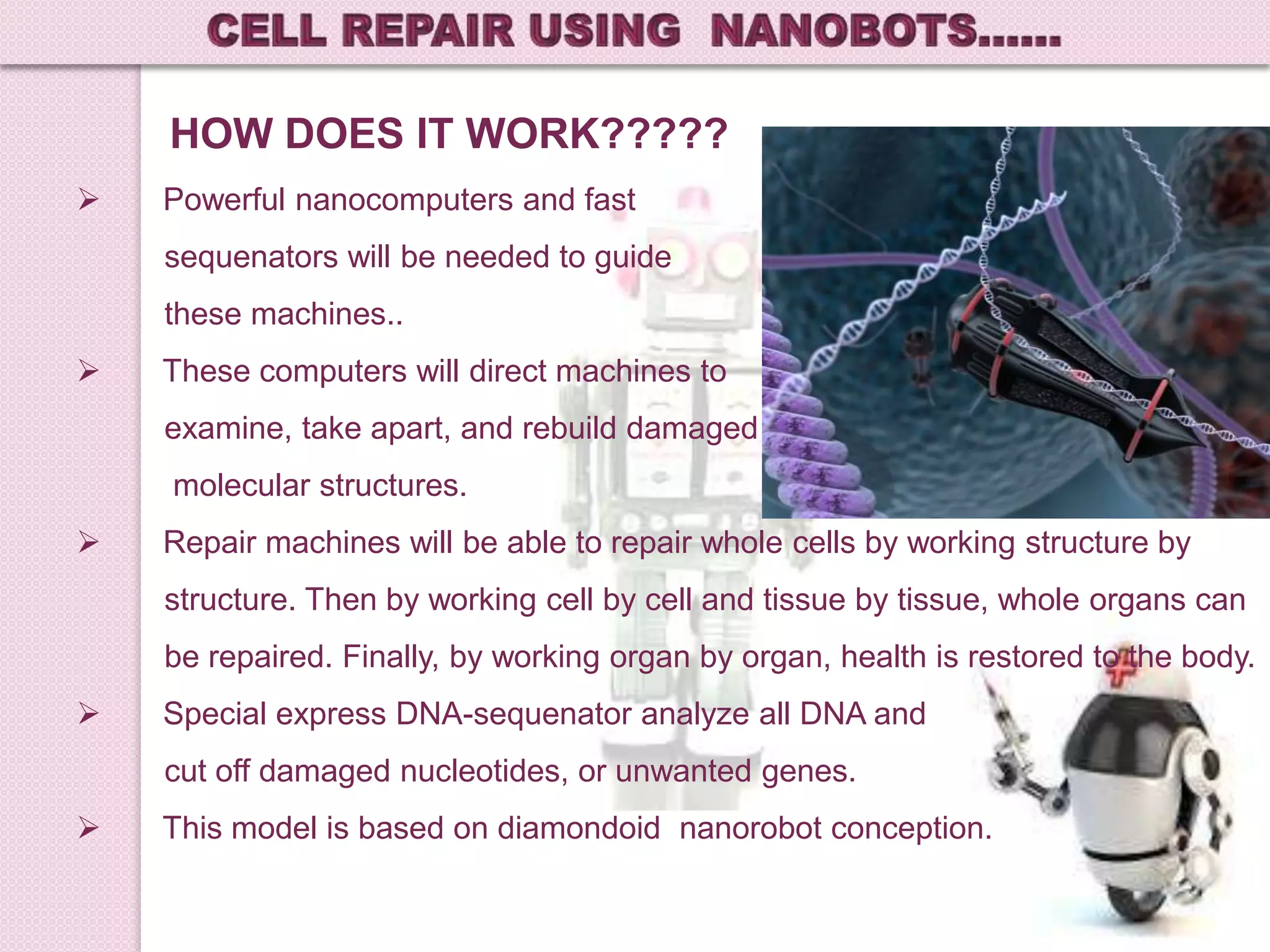 Nanobots, the new technology thats healing the world | PPTX