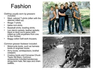 Greasers | PPT