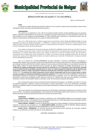 R.a. no.172 auspicio edith ramos(1) | PDF