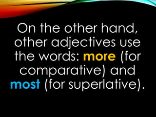 Adjectives | PPT