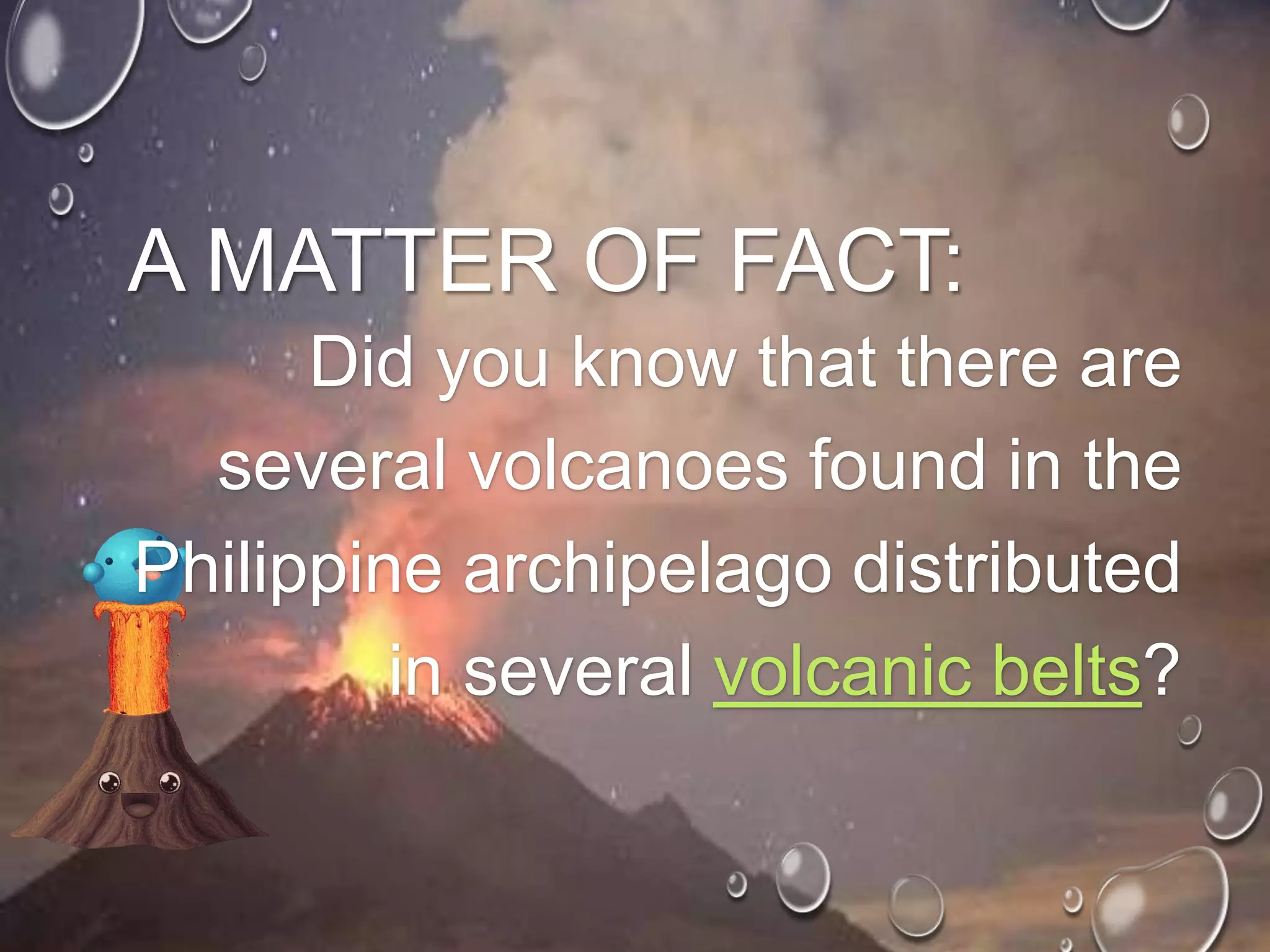 Volcanoes In the Philippines | PPTX