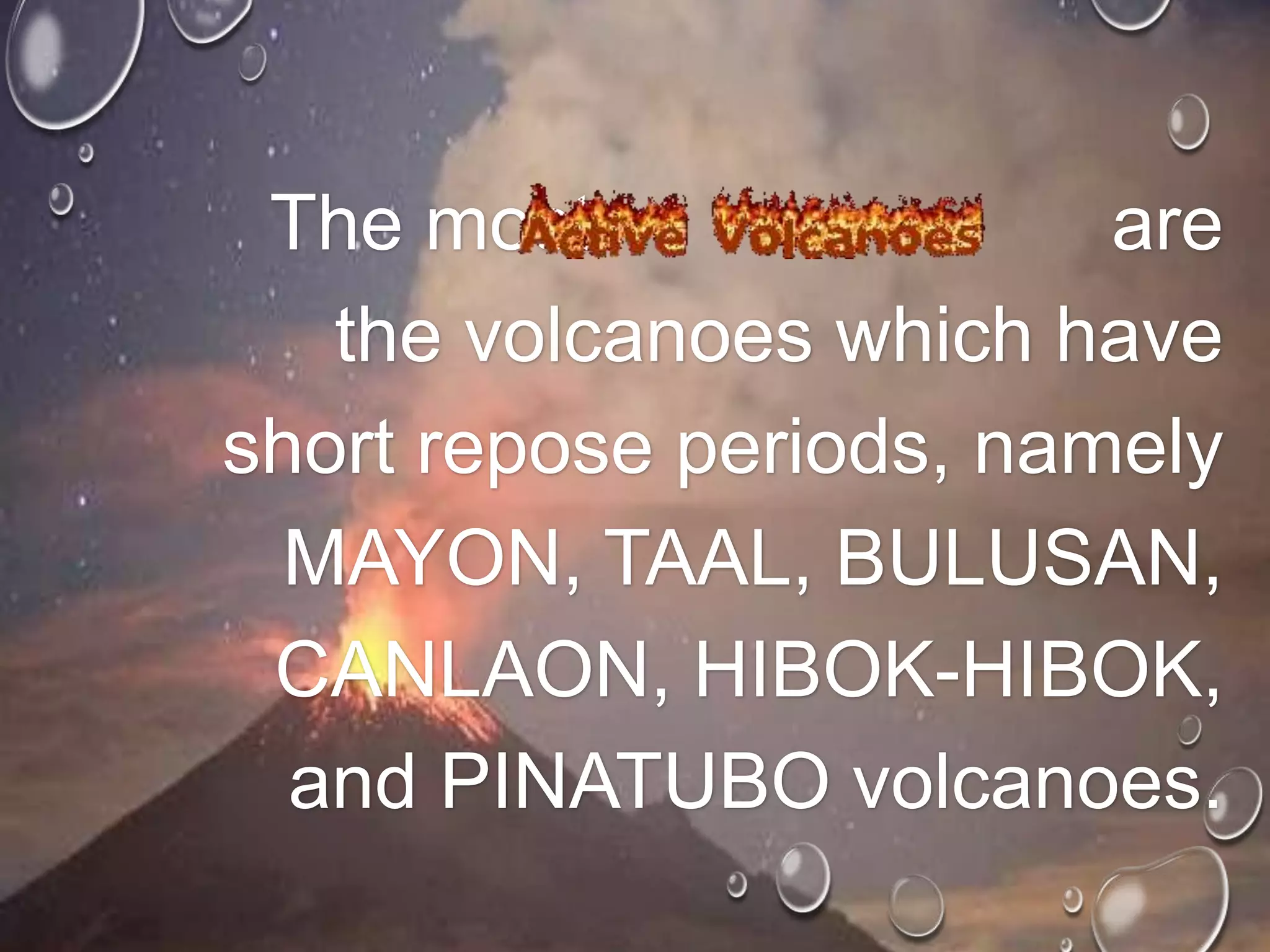 Volcanoes In the Philippines | PPTX