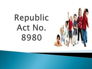 Republic Act 8980 | PPTX