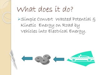 Road Power Generator | PPTX