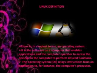 Linux System-R.D.Sivakumar | PPT
