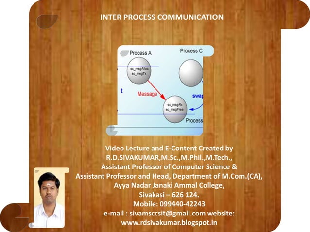 Inter Process Communication-R.D.Sivakumar | PPT