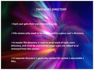 File Directory Structure-R.D.Sivakumar | PPTX