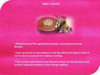 File Access Methods-R.D.Sivakumar | PPT