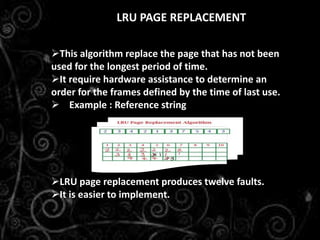 Page Replacement Methods-R.D.Sivakumar | PPT