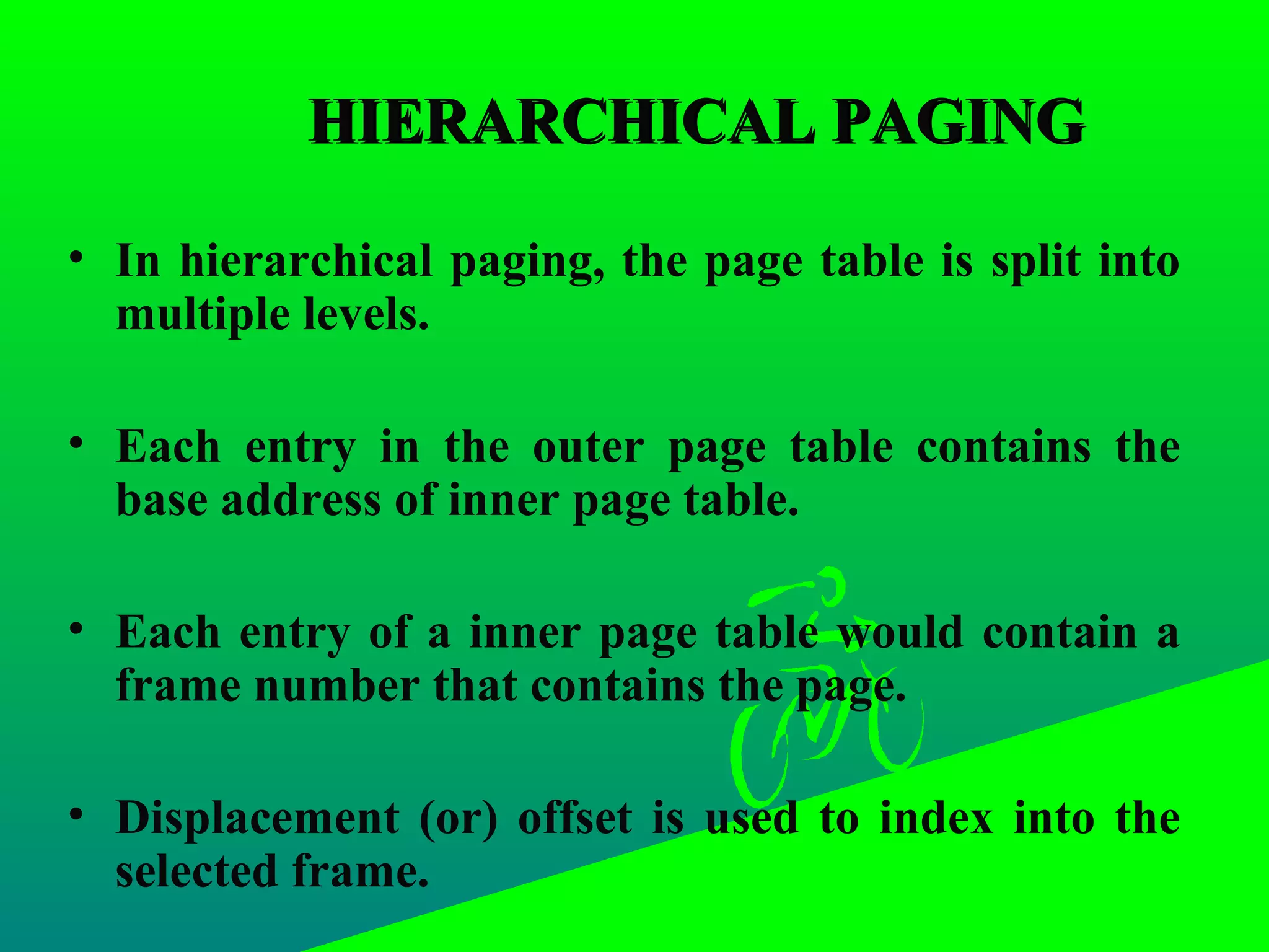 Structure of Page Tabe-R.D.Sivakumar | PPT