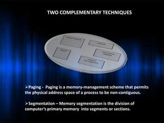 Contiguous Memory Allocation-R.D.Sivakumar | PPTX