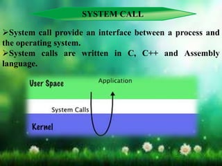 System Call-R.D.Sivakumar | PPTX | Operating Systems | Computer ...