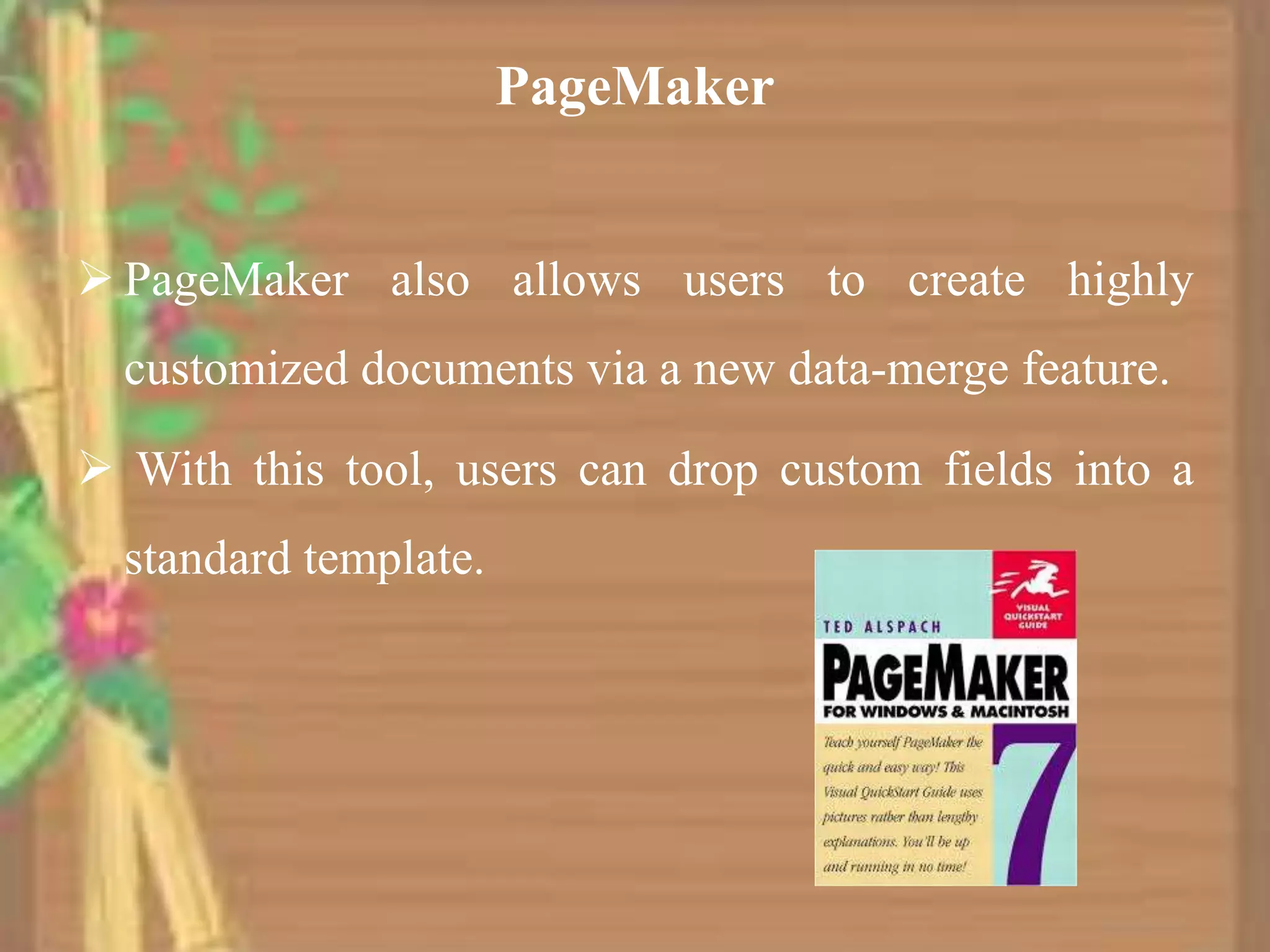 PageMaker - R.D.sivakumar | PPT