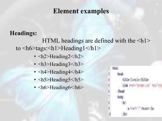 HTML - R.D.sivakumar | PPT