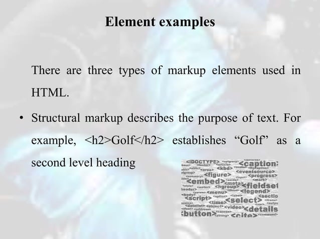 HTML - R.D.sivakumar | PPT