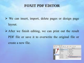 PDF Editors - R.D.Sivakumar | PPT