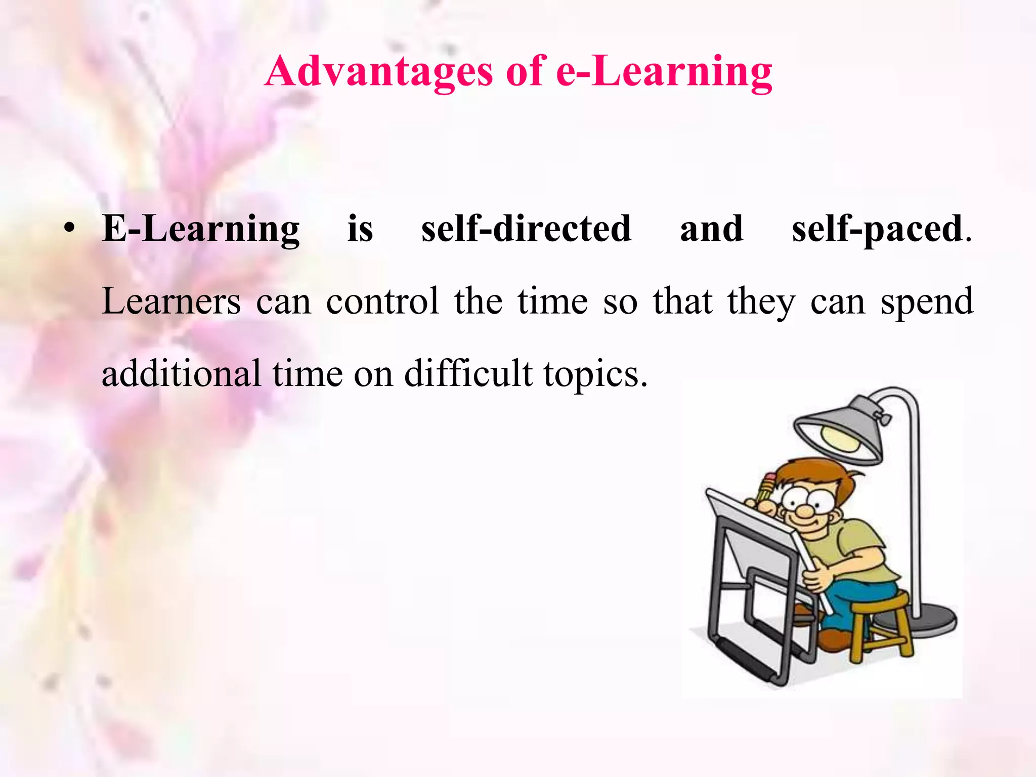 Advantages of E-learning - R.D.Sivakumar | PPT