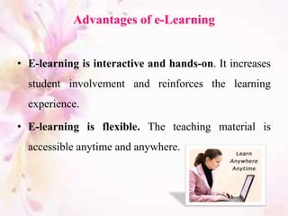Advantages of E-learning - R.D.Sivakumar | PPT