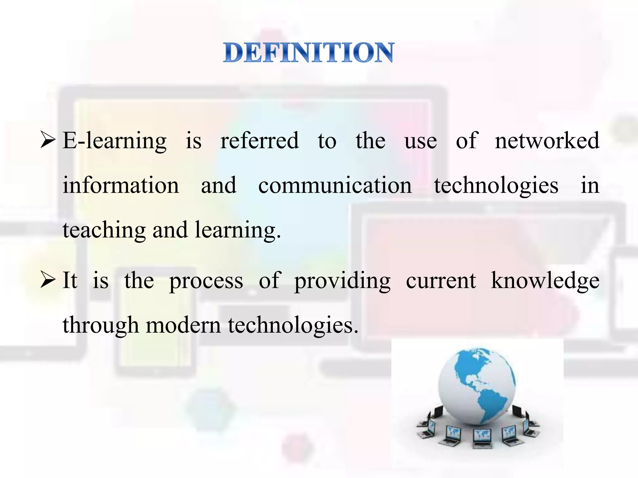 Definition of E-learning - R.D.sivakumar | PPT