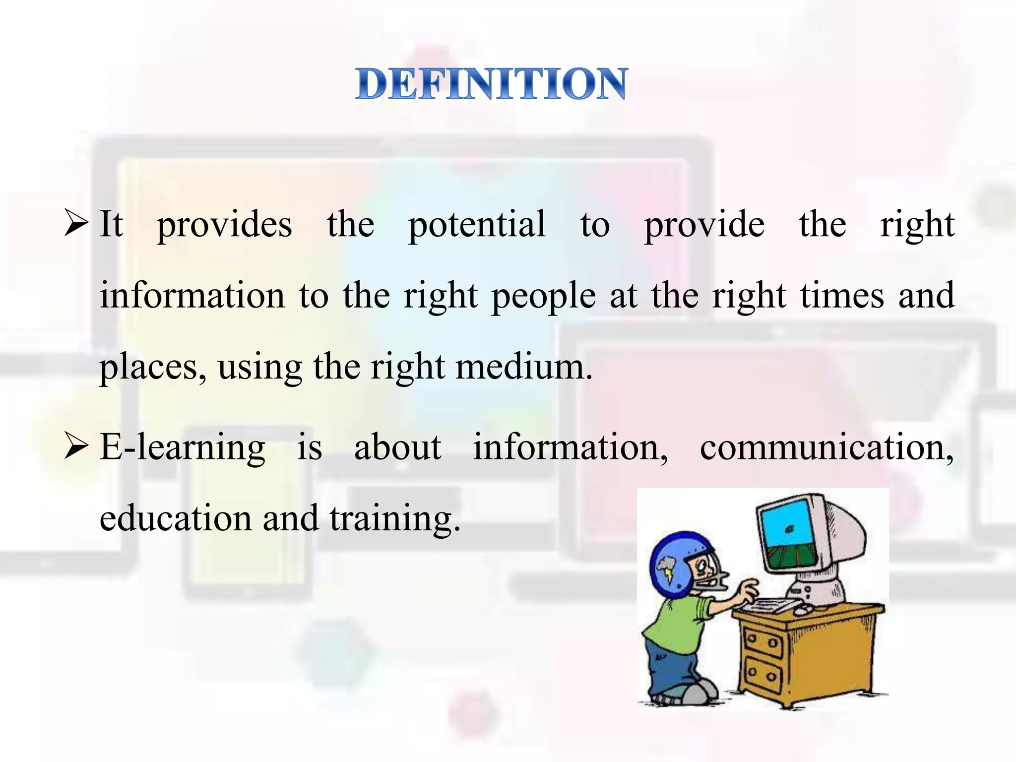 Definition of E-learning - R.D.sivakumar | PPT