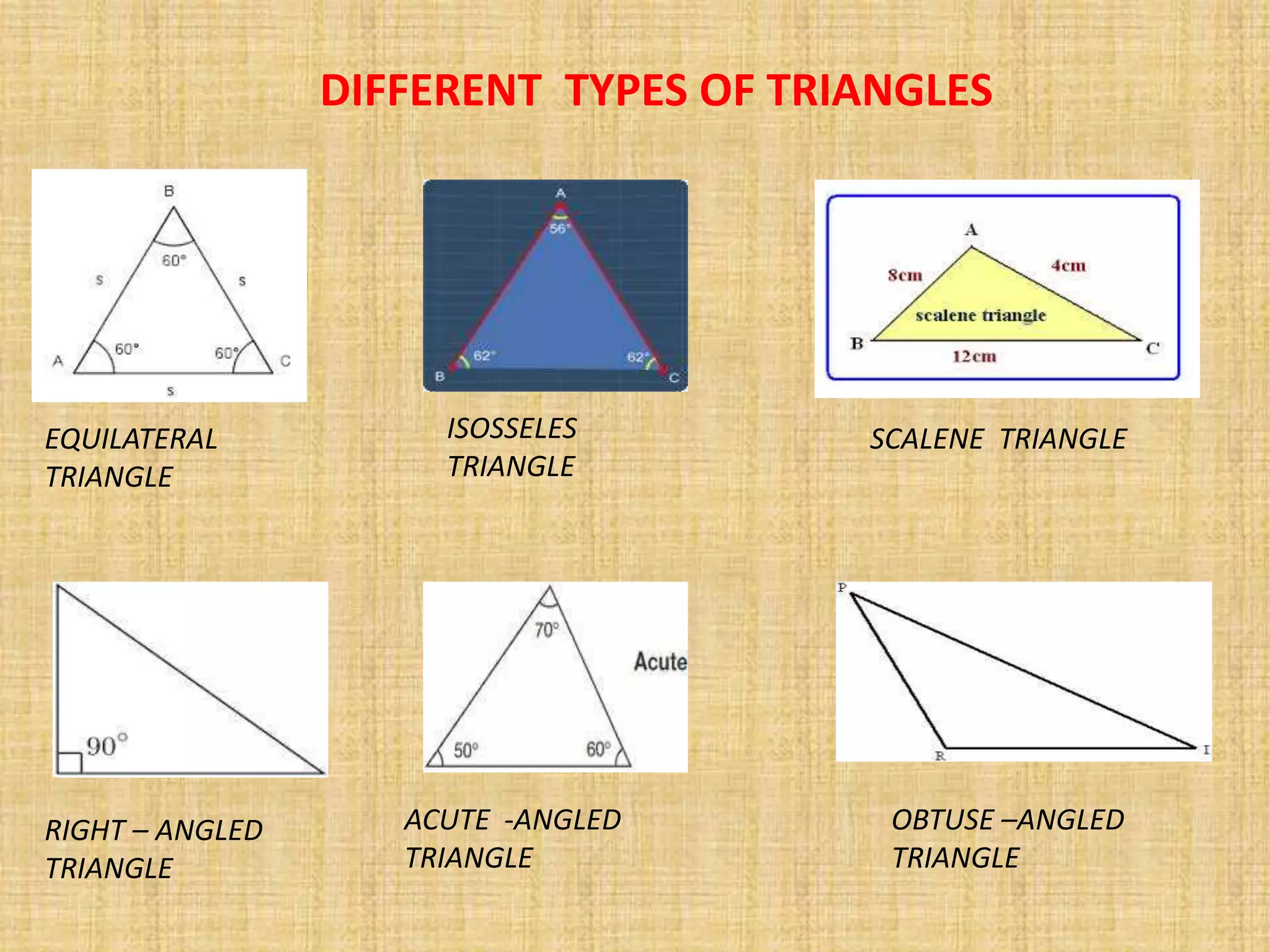 R.TANUJ Maths Triangles for Class IX | PPTX