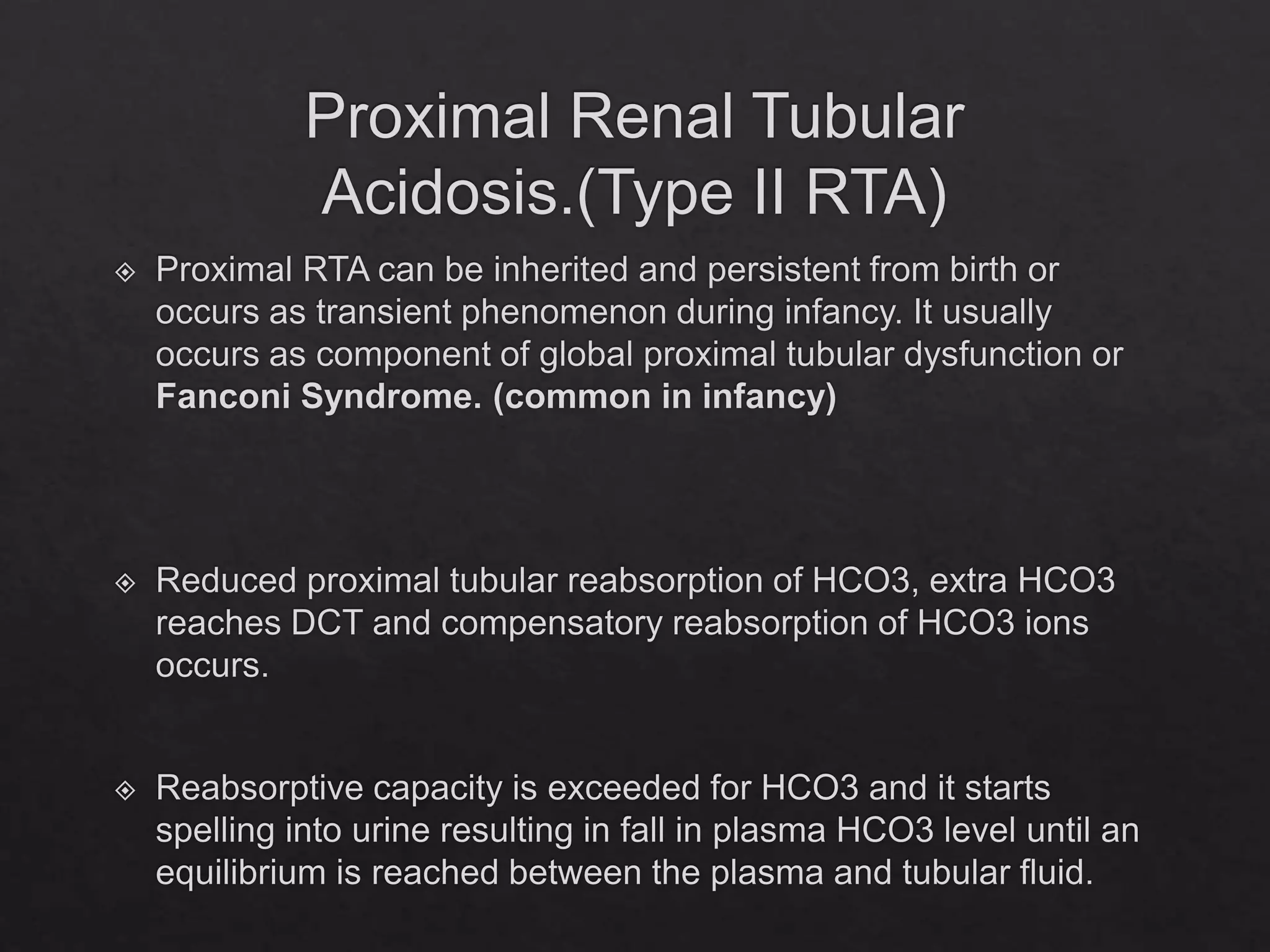 Renal Tubular Acidosis Ppt