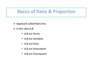 Aptitude Training - RATIO AND PROPORTION 1 | PDF