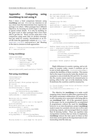 rworldmap: A New R package for Mapping Global Data | PDF