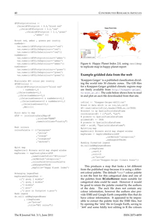 rworldmap: A New R package for Mapping Global Data | PDF
