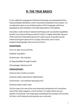 R Programming | DOCX