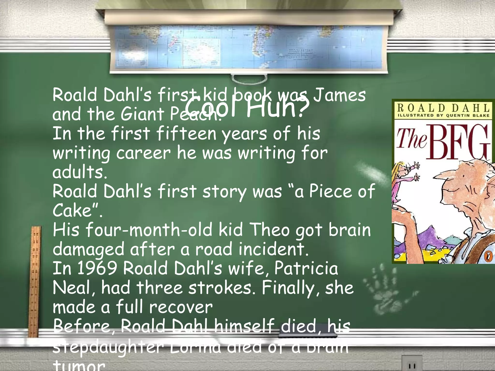 R.dahl project (1) | PPT | Books and Literature