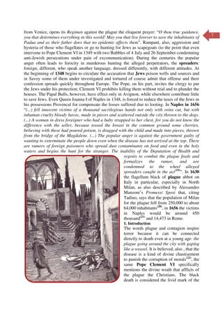 R. Villano - Plague in italian states xiv-xvii century | PDF